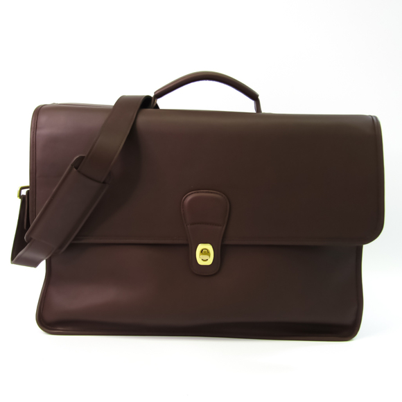 Coach | Bags | Coach 542 Mens Leather Briefcase Brown | Poshmark